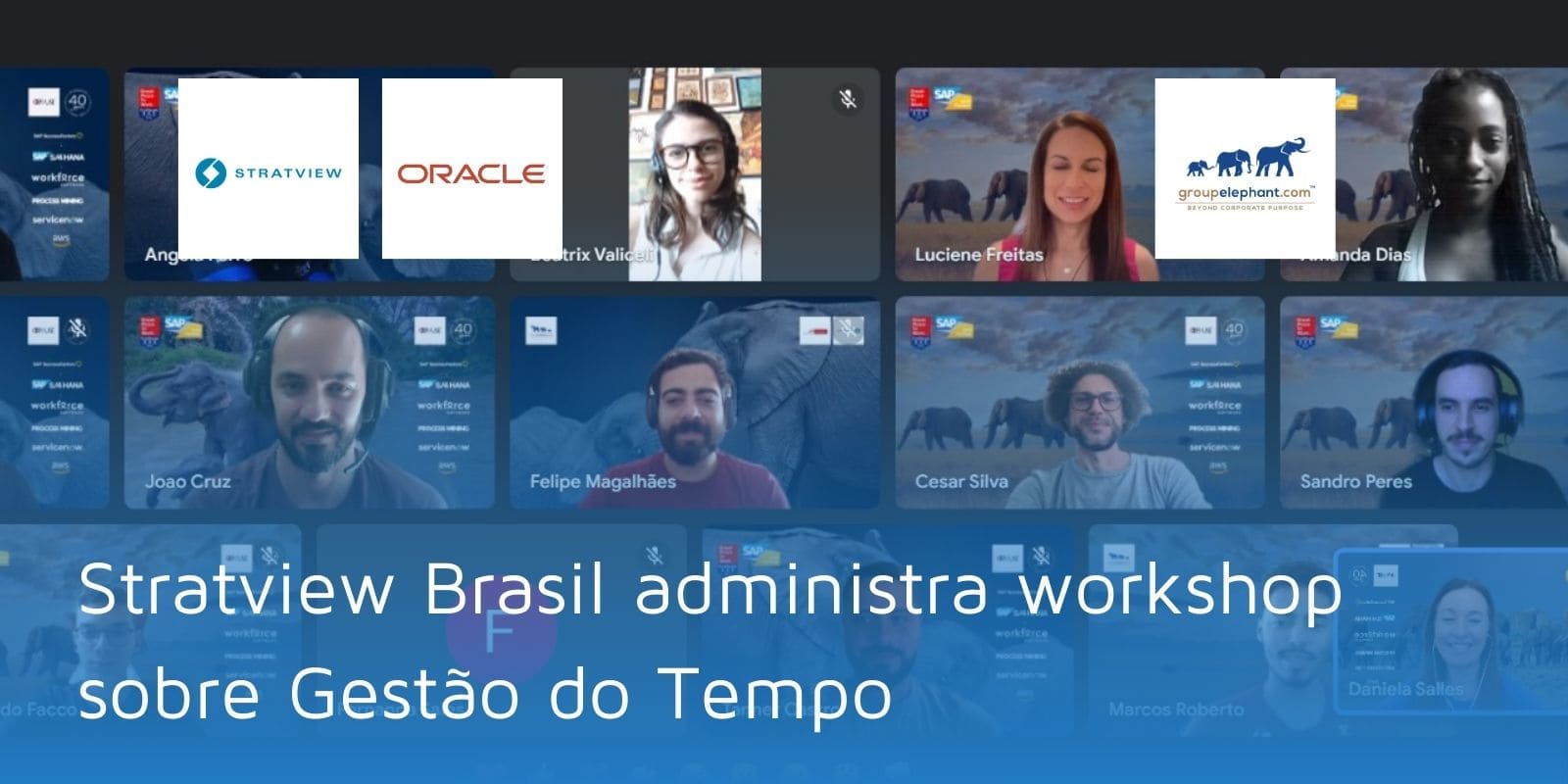 Workshop de Gestão de Tempo no GroupElephant.com - Stratview